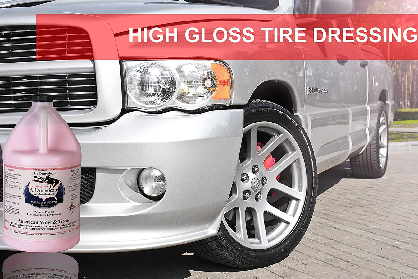 American Vinyl and Tire High Gloss Tire Dressing – All American Car ...