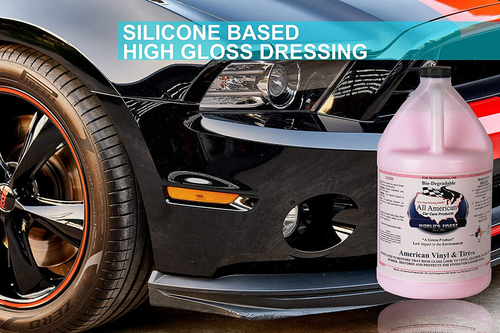 American Vinyl and Tire High Gloss Tire Dressing – All American Car ...