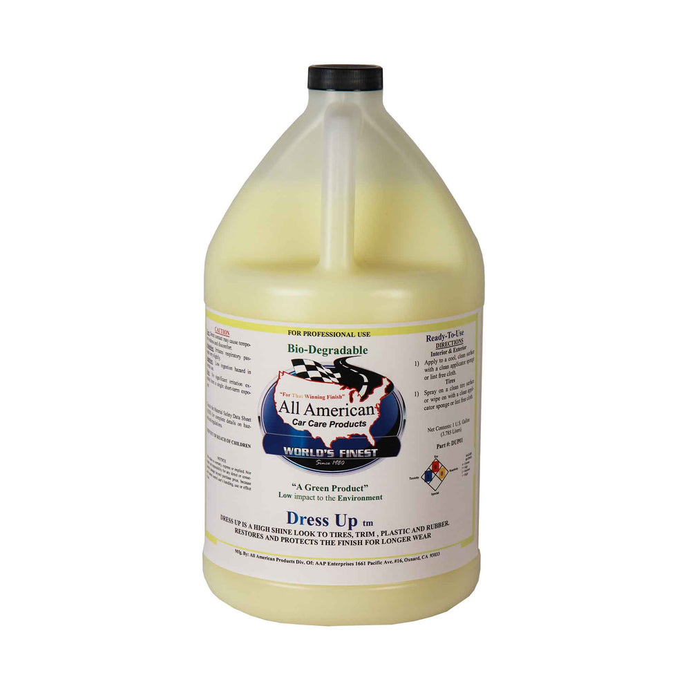 Tire Dress Up - High Gloss Shine Tire Dressing – All American Car Care Products
