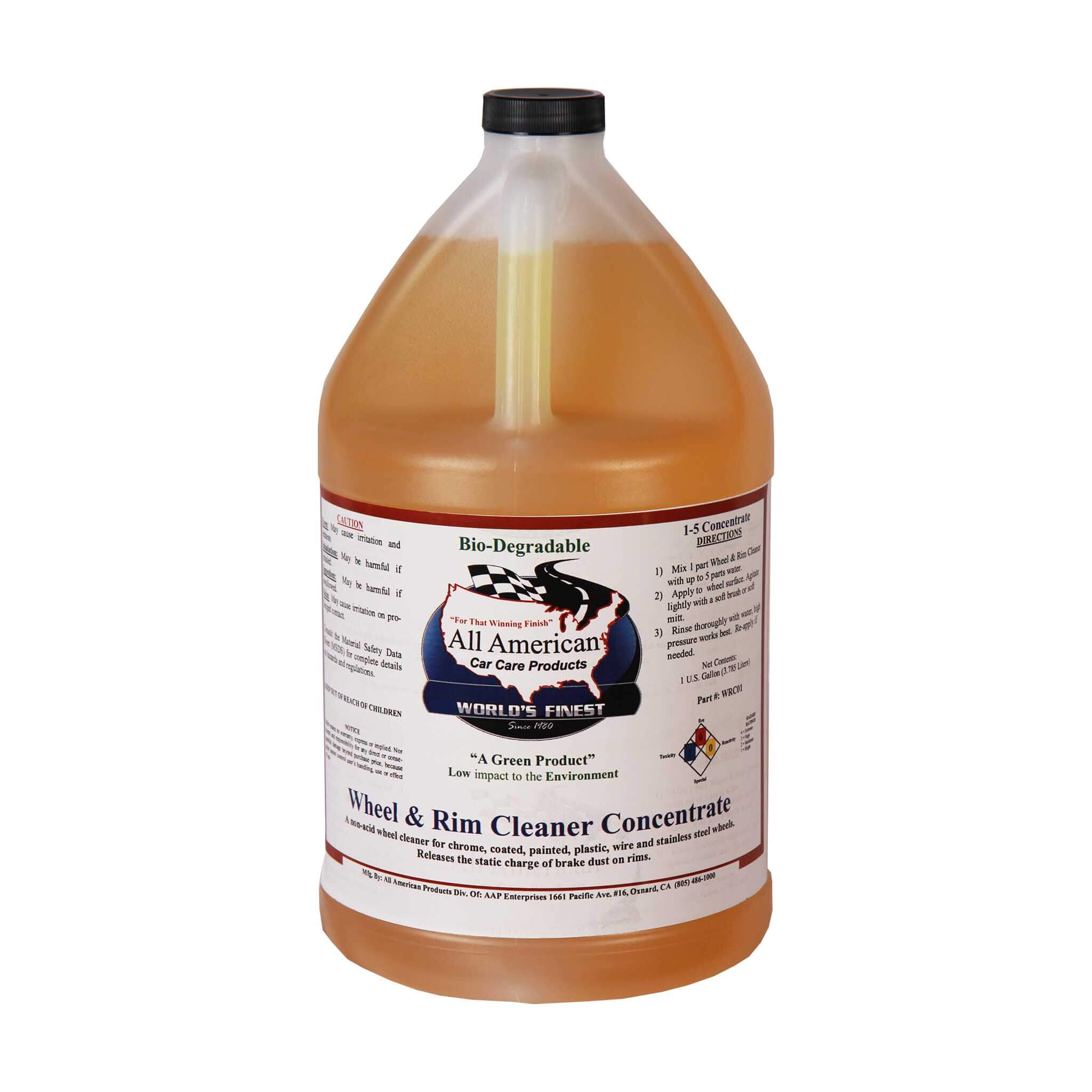 Wheel & Rim Cleaner Concentrate (1 Gallon) – All American Car Care Products